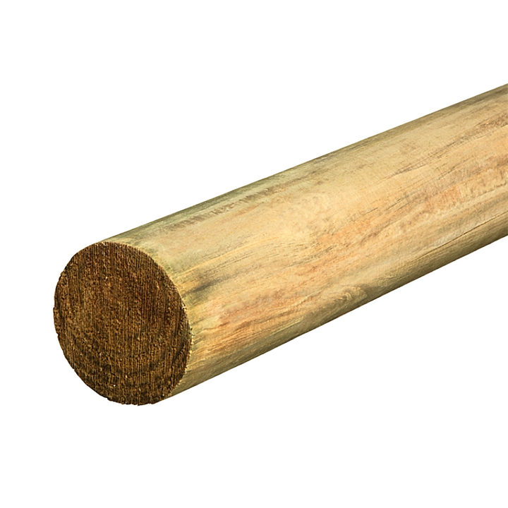 TREATED PINE TAPERED ROUND POST POLES- CCA H4 (125-150mm) | A Class ...