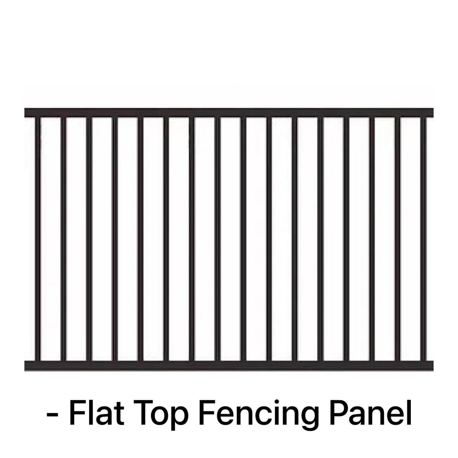 Buy FLAT TOP FENCE PANEL- 1200x2400mm in Melbourne | A Class Building ...